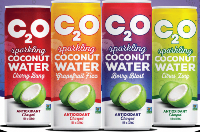 C20 Pure Coconut Water Made From Freshwater Coconuts For Improved Taste