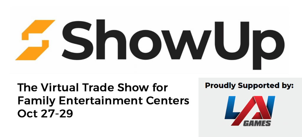 LAI Games Sponsors ShowUp Virtual Trade Show