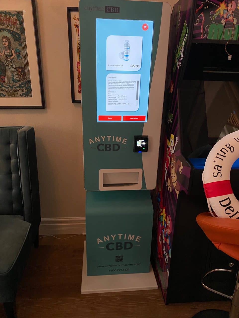 ANYTIME CBD PLACES PRODUCT DISPENSERS IN INDEPENDENT STORES ACROSS USA