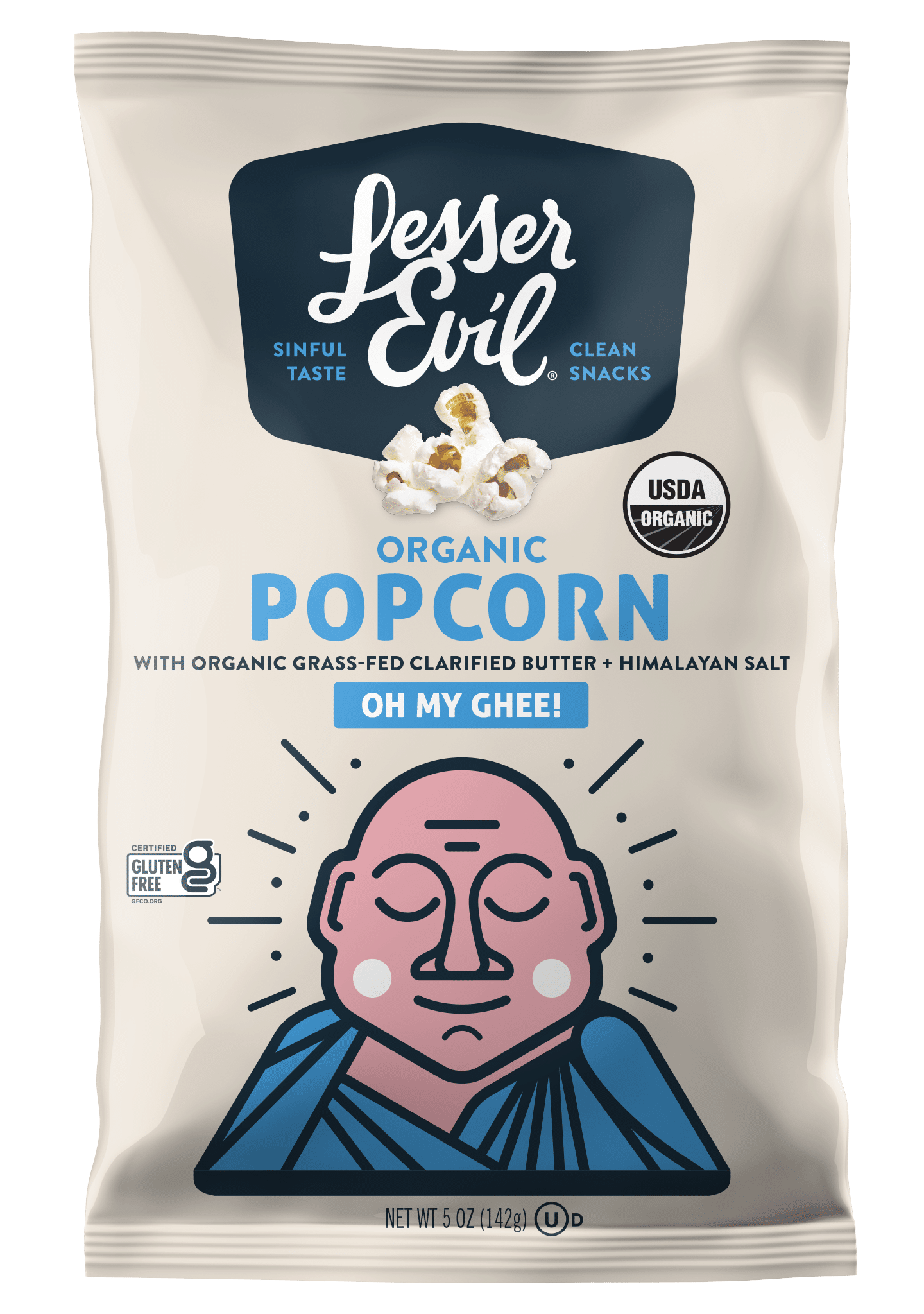Lesser Evil Oh My Ghee Organic Popcorn | VendingConnection.com Lesser Evil Oh My Ghee Organic Popcorn | VendingConnection.com