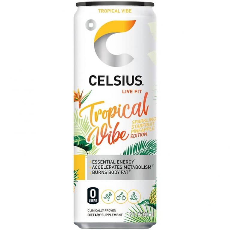 CELSIUS Intros New Flavor Tropical Vibe