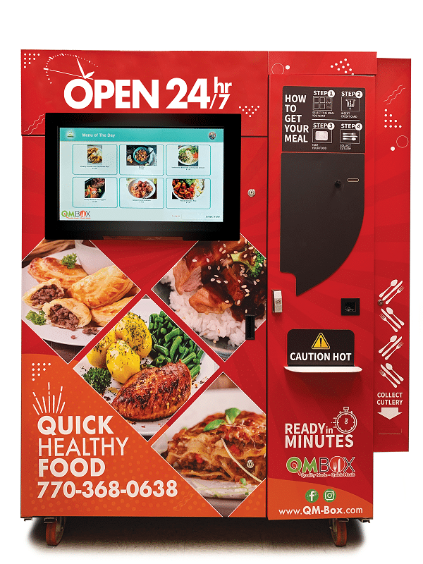 QMBOX, The HOT Revolution in Automated Meals