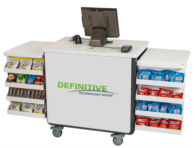 Mobile POS Food Service Carts By DTG