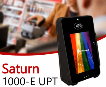 Castles Technology’s Newly Designed SATURN1000-E UPT