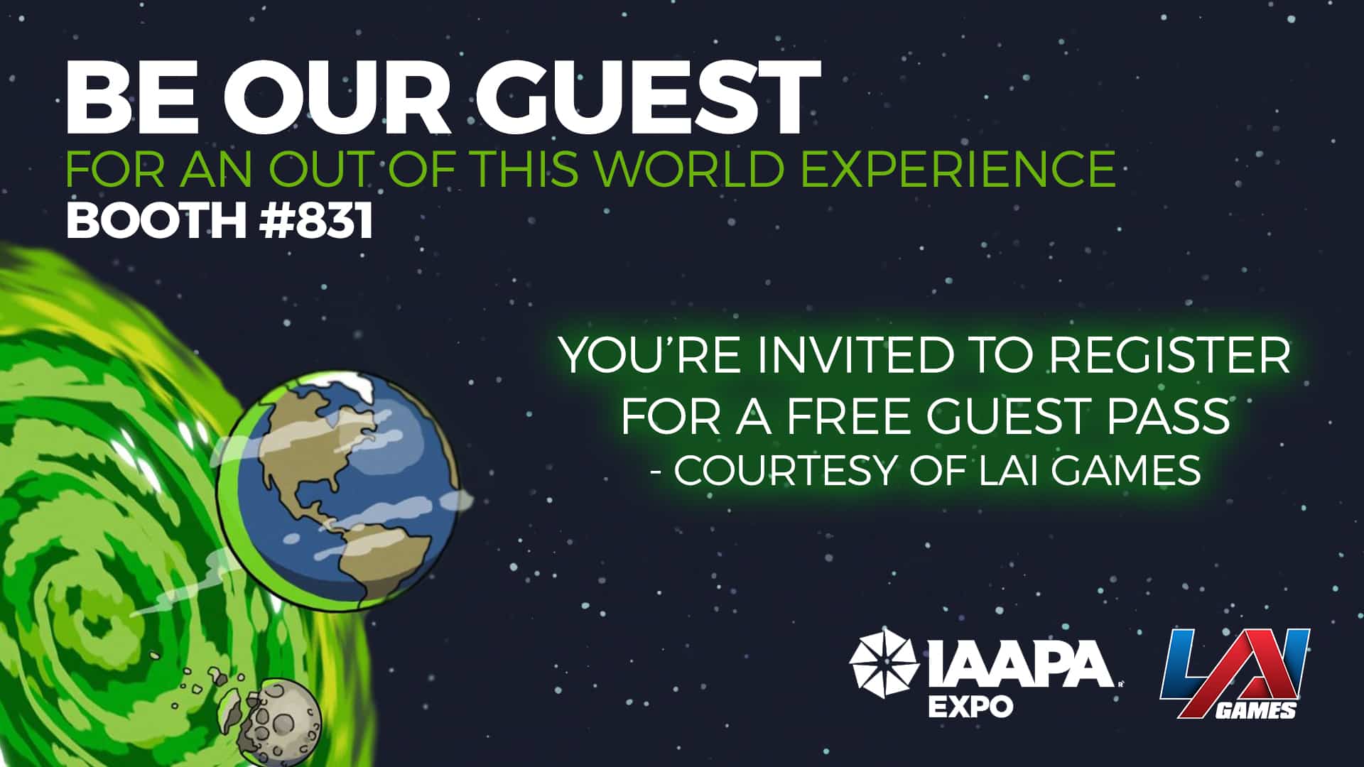 Free IAAPA Expo Passes, Courtesy of LAI Games