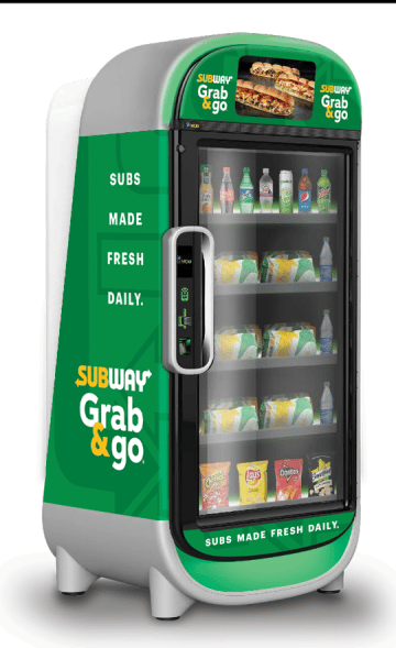 Subway’s Grab-N-Go Smart Fridges