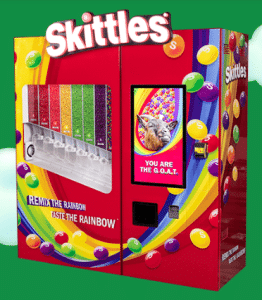 The Skittles Remix Digital Kiosk at IAPPA