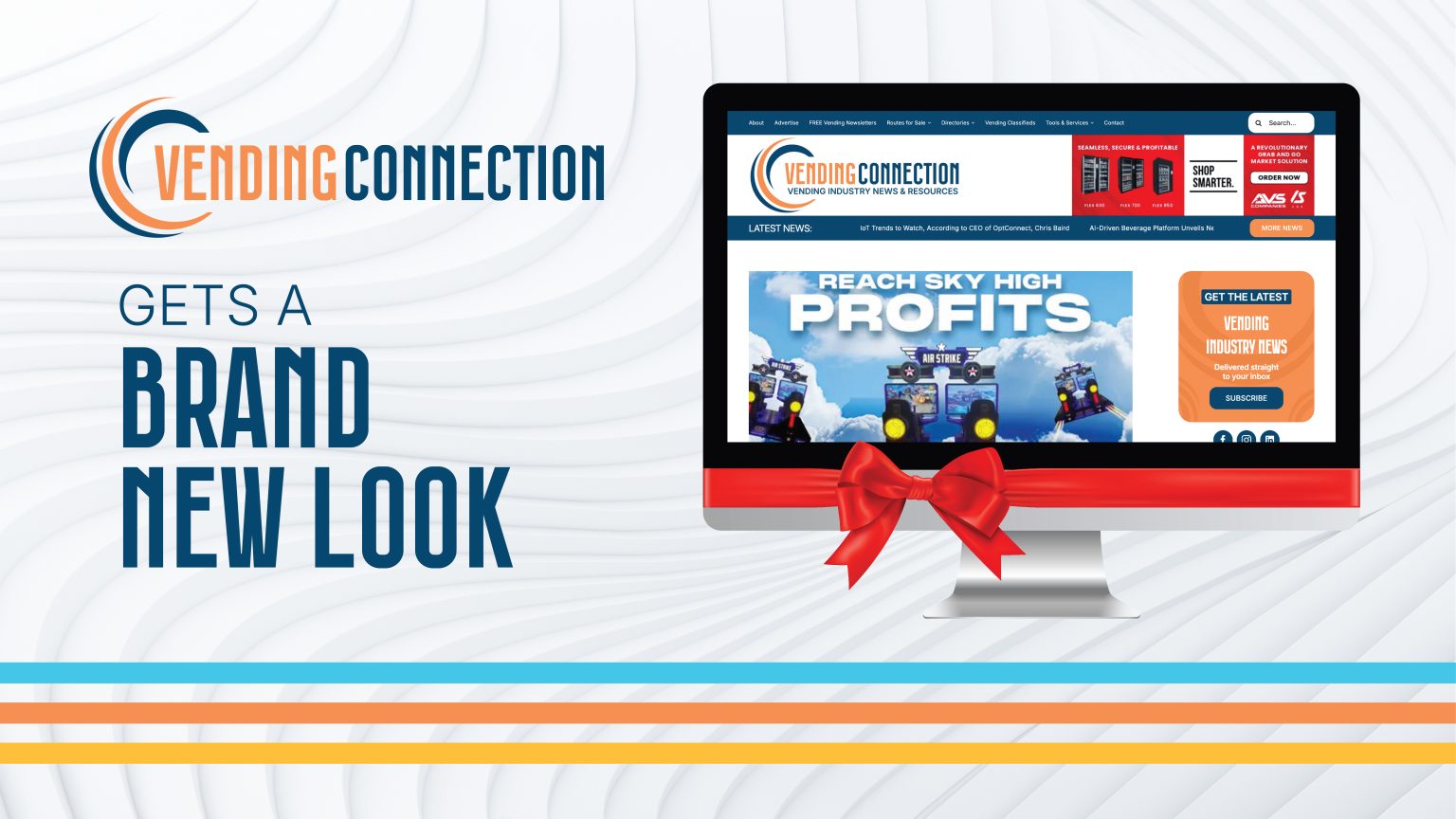 Vending Connection Gets a Brand New Look for 2025!