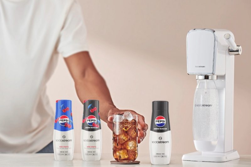 SodaStream Adds New Flavor: Pepsi Wild Cherry
