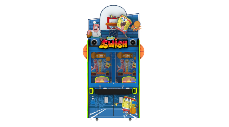 Andamiro Offers Up Mechanical Hoops Action with SpongeBob-Themed ‘Swish’